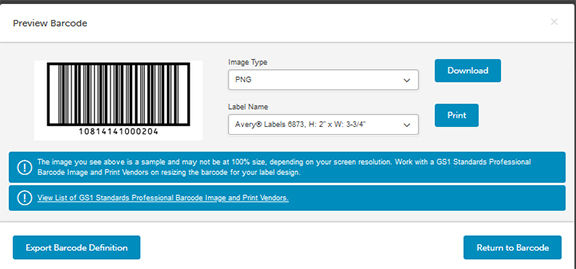 Available Barcodes in Data Hub | GS1 US